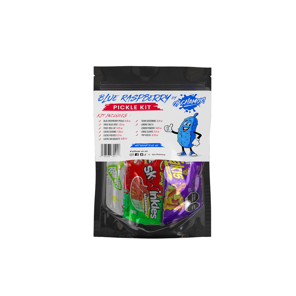 Blue Raspberry 10 count Pickle Kit — Fizz and Sweets