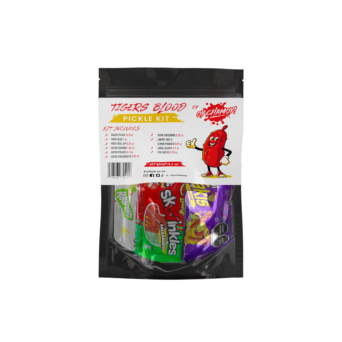 Tigers Blood 10 Count Pickle Kit — Fizz and Sweets