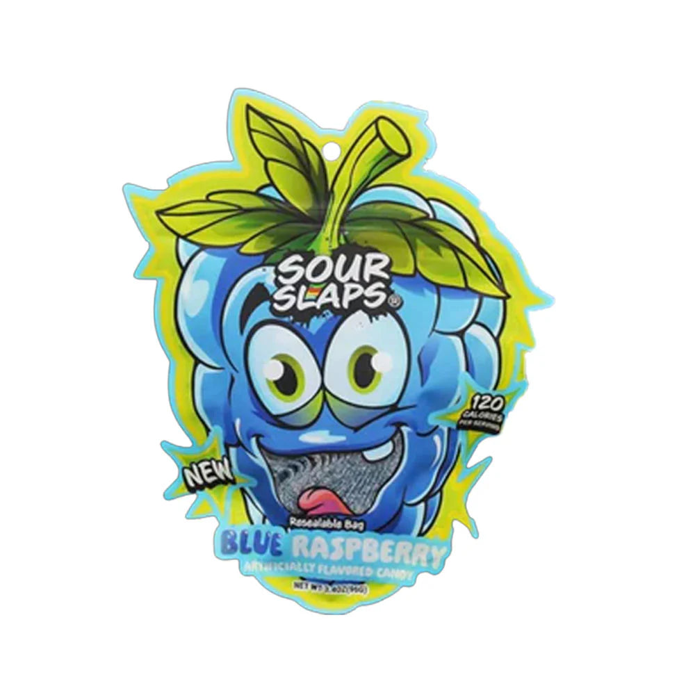 Sour Slaps - Blue Raspberry Sour Belts — Fizz and Sweets