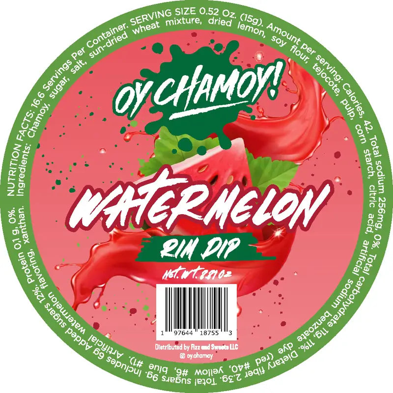 Oy Chamoy! Watermelon Rim Dip | Fizz and Sweets
